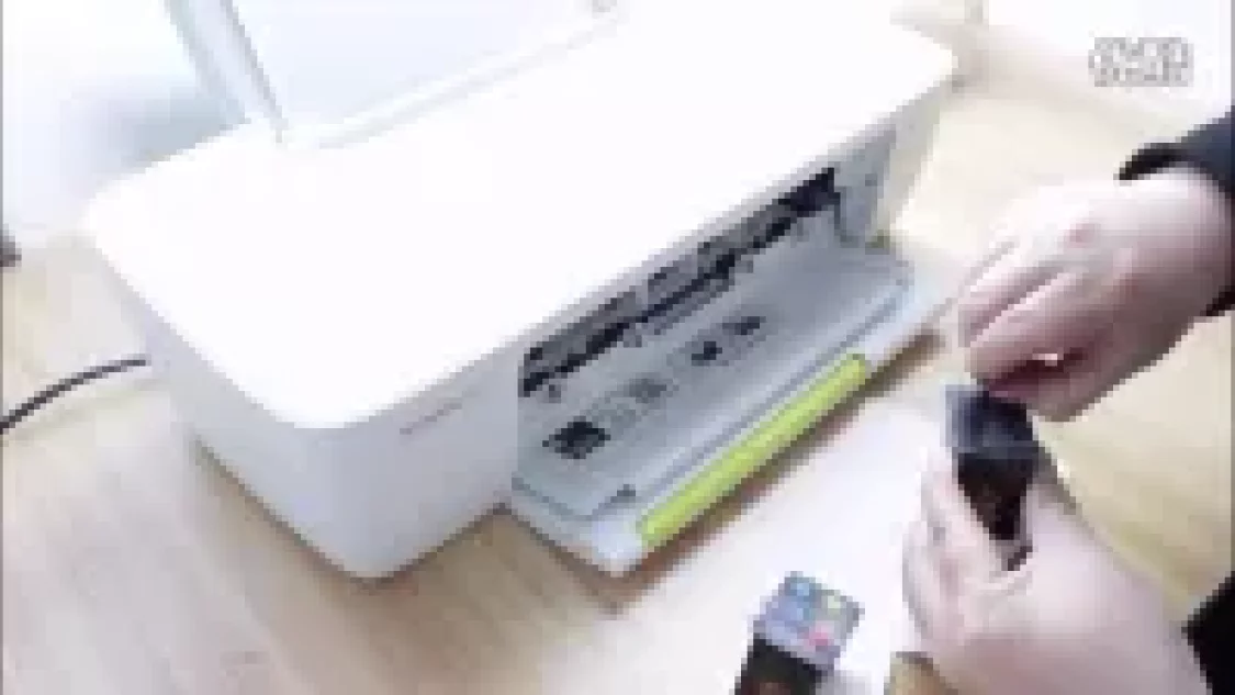 惠普连喷墨盒漏墨泄压