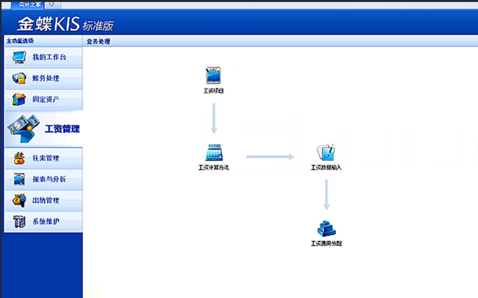 金蝶KIS标准版安装与卸载