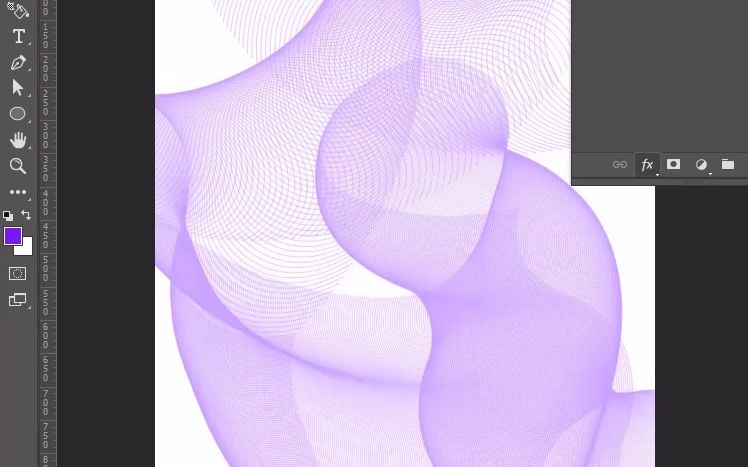 PS制作炫酷的线条