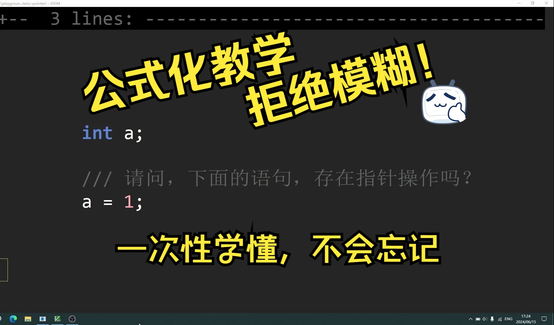 C语言的灵魂:指针【公式化教学】