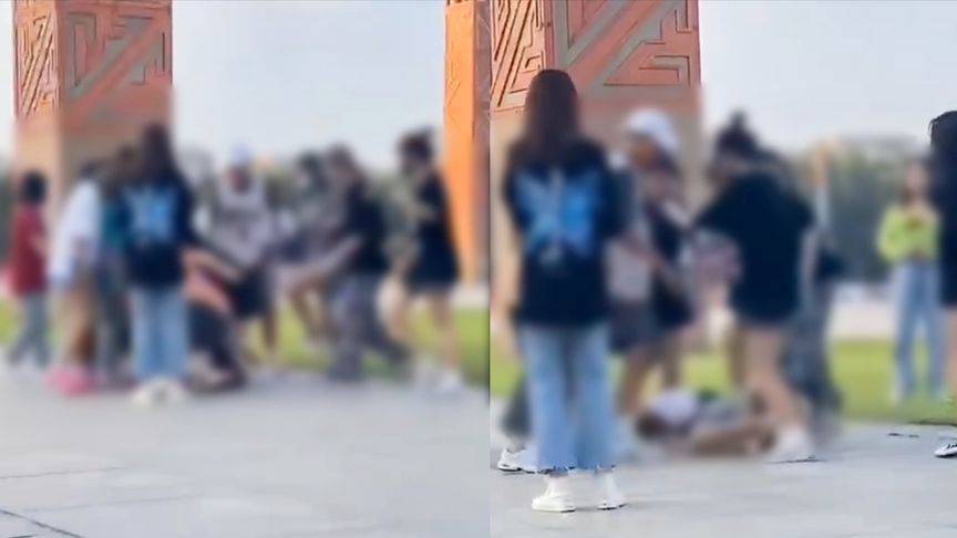 河北沙河1名女孩公园内遭多人围殴,警方:该案已受理为治安案件