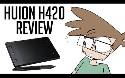 绘王420手绘板2048级压感测试,初学者完全够用!