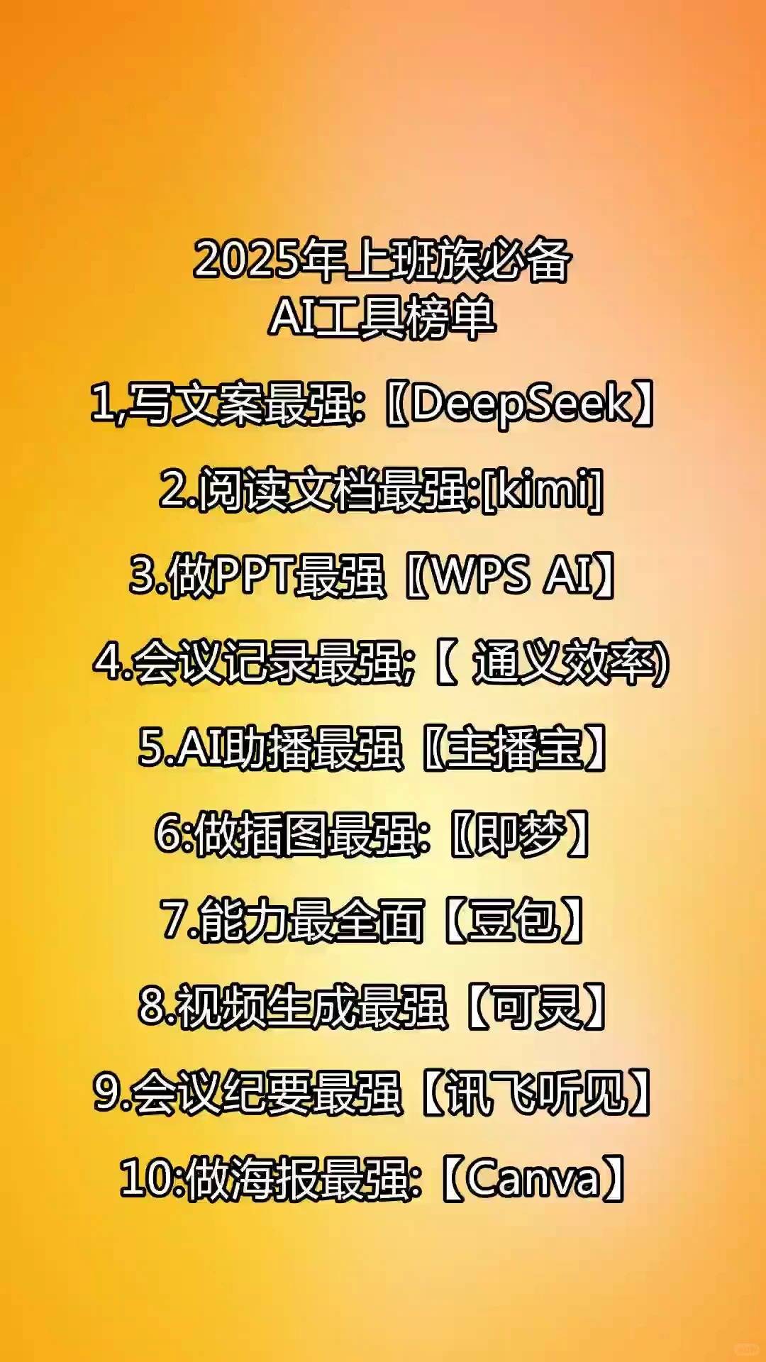 国内 AI 软件最新排名更新