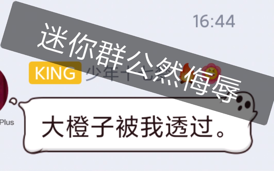 迷你世界群公然侮辱mc主播