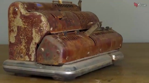 重生古董计算器,轻松修复锈迹焕然一新