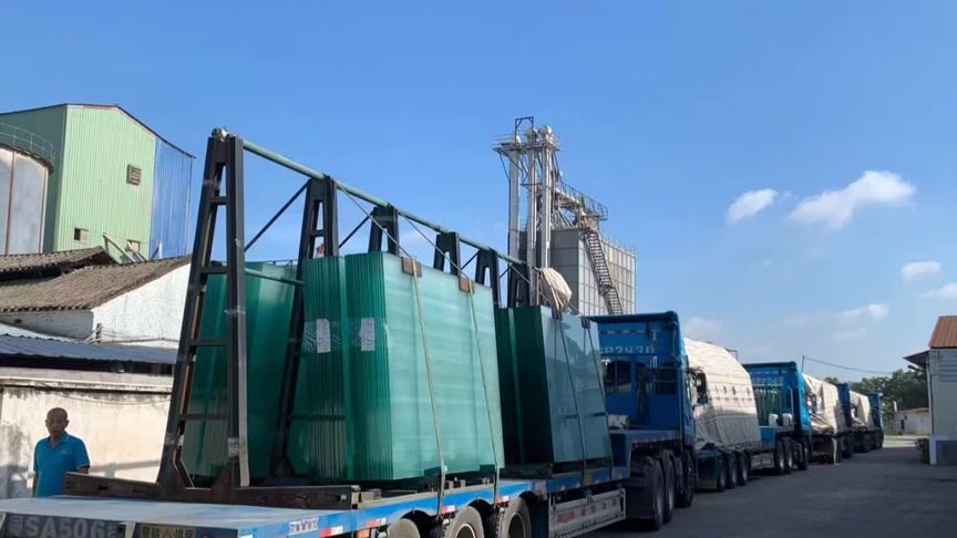 #超白玻璃 #玻璃 #玻璃原片 #玻璃加工#玻璃深加工超白进仓