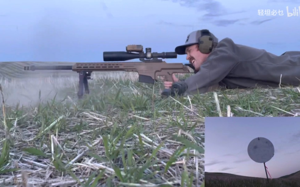美军新狙击枪mk22 巴雷特mrad 300prc 远程狙击测试