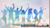 ...伴奏 KTV滚动字幕 伴奏 歌曲MV 晚会LED节目大屏舞美背景视频素材