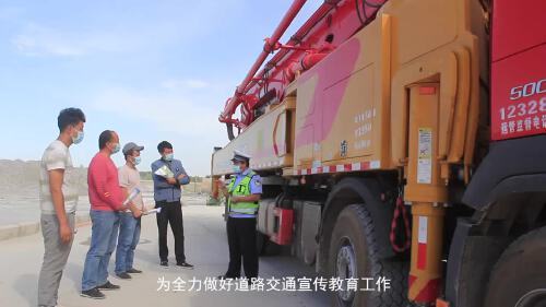 我为群众办事丨交通宣传不停歇安全意识入民心