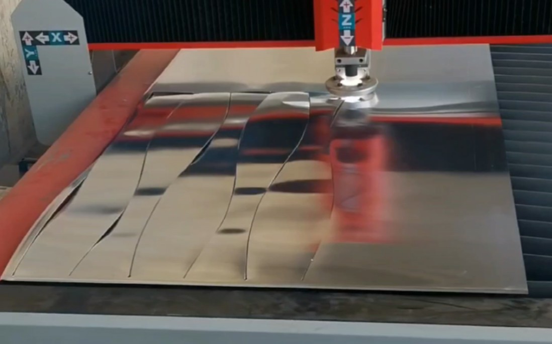 铁皮保温弯头下料数控等离子切割机