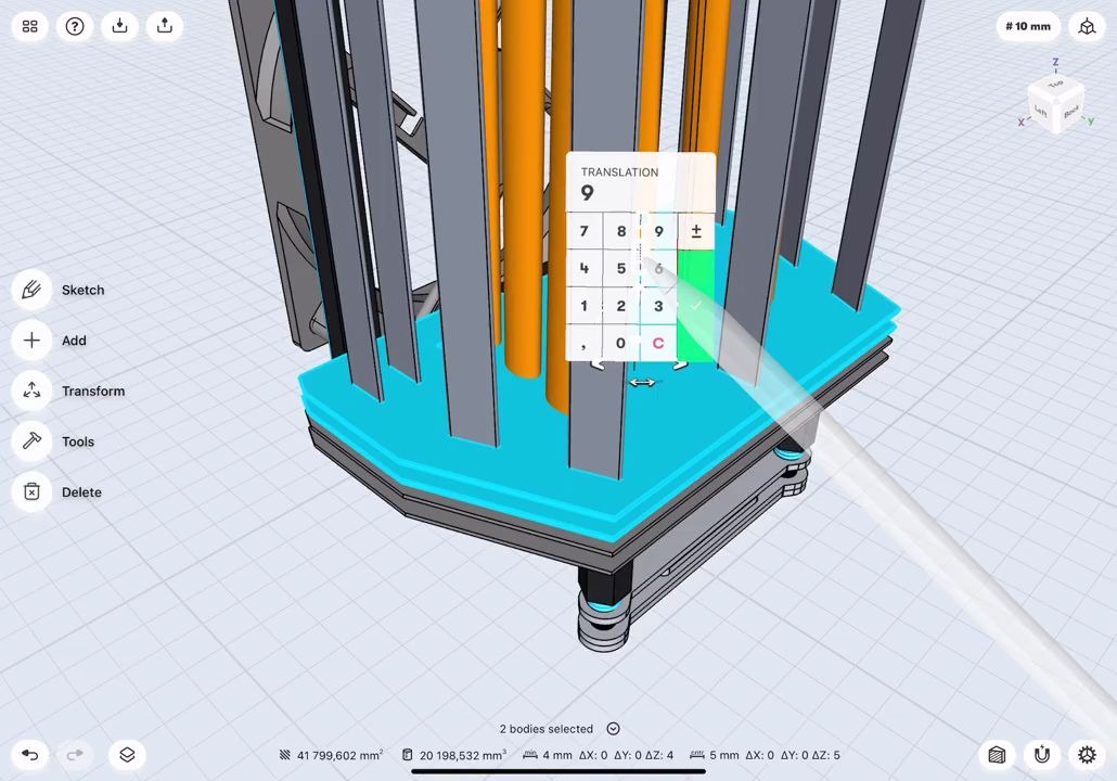 如何复制实体-Shapr3D教程