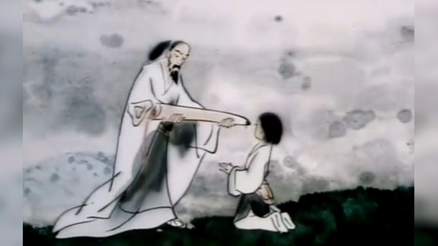 国产水墨动画的巅峰,画面美意境高,现在已做不出