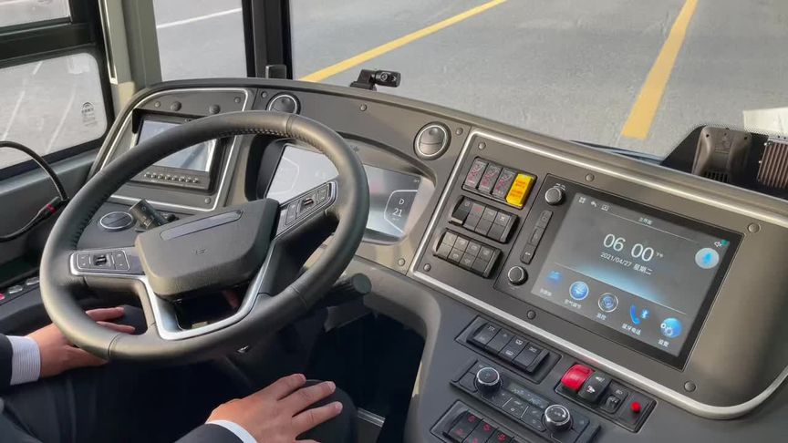 宇通客车,无人驾驶公交车#汽车股 #股票投资 #投资理财