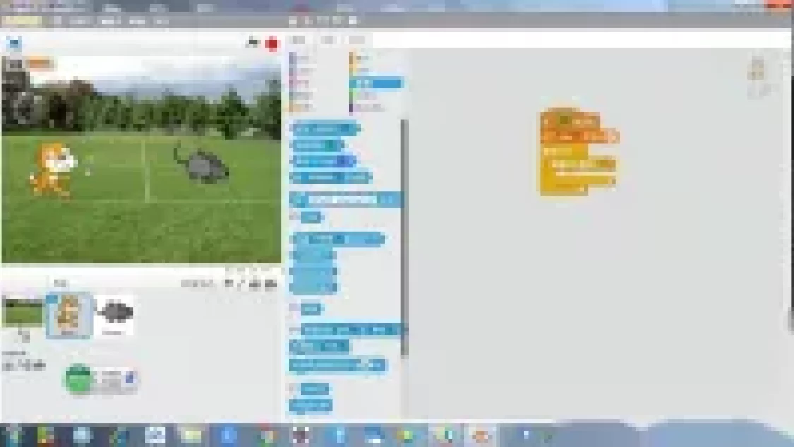 scratch编程-猫捉老鼠3