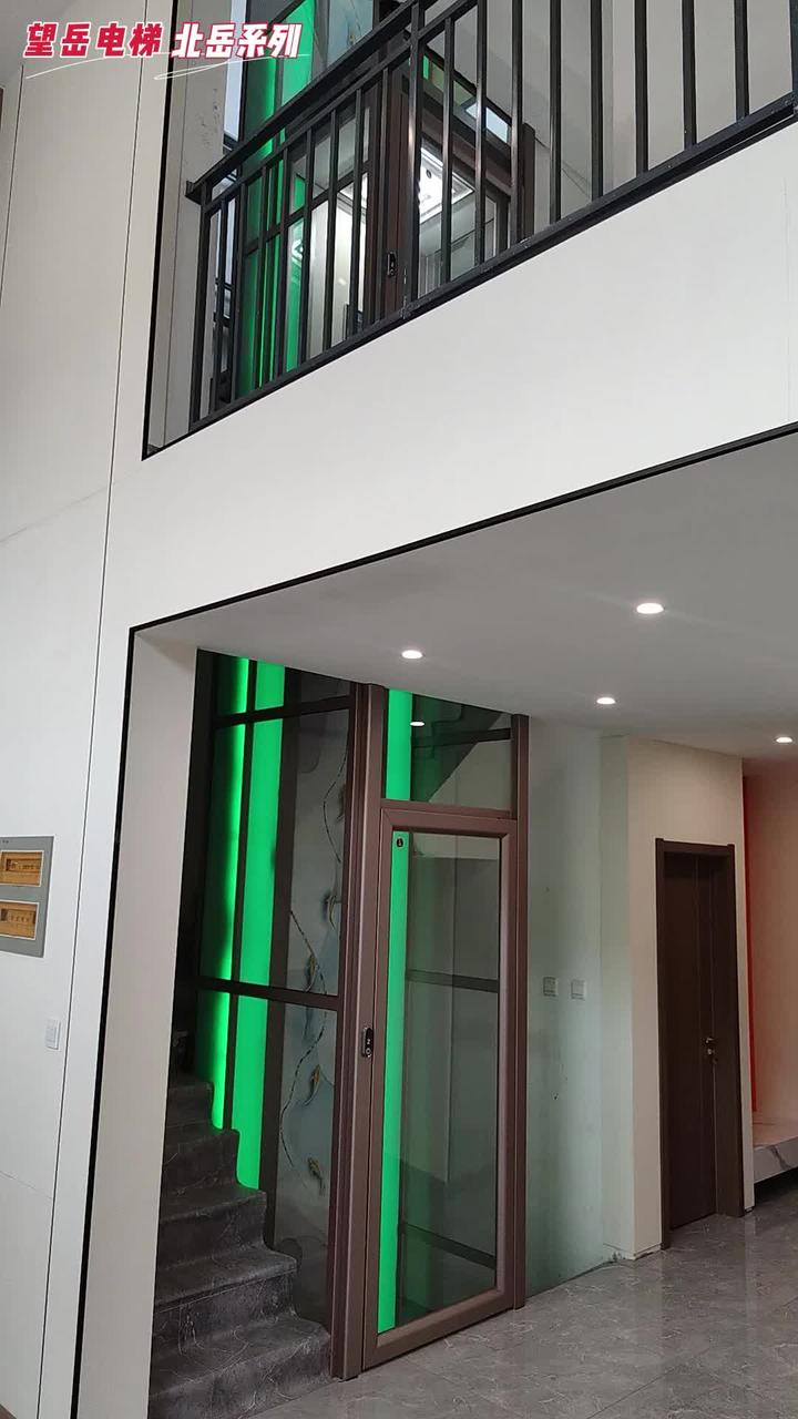 很多人喜欢高端别墅电梯,选择望岳家用电梯#别墅电梯 #家用电梯 @...