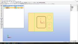 cimatronE11编程入门一 2.5轴封闭轮廓(2)