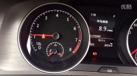 高尔夫7启车怠速抖动