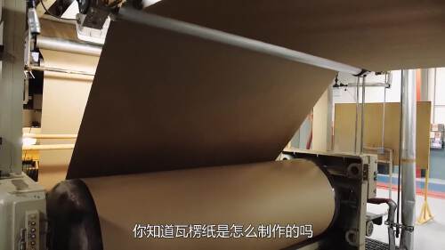 瓦楞纸制作过程,从砍伐树木到成型使用,步骤真太简单