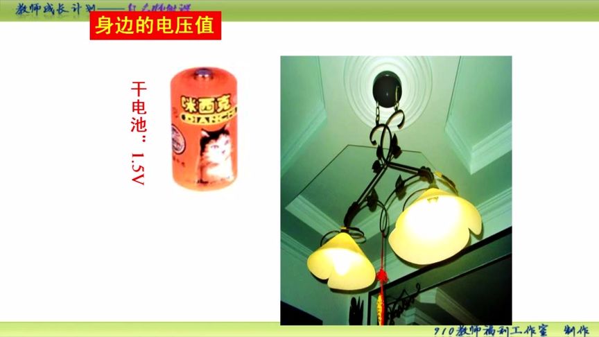 九年级物理基础知识系列微课视频第27集:电压