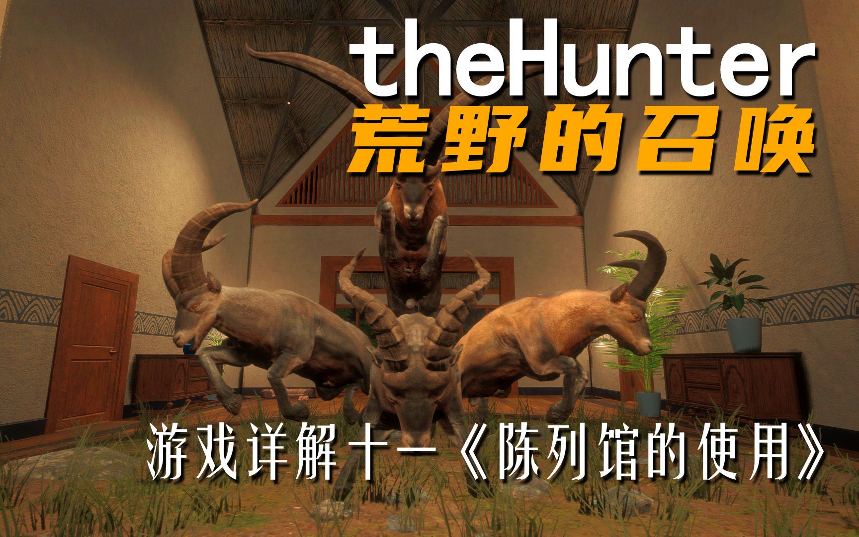 《theHunter: Call of the Wild荒野的召唤》游戏详解十一 陈列室的使用