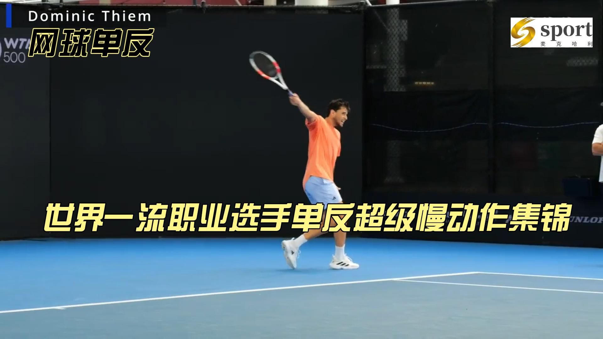 网球单反—世界一流职业选手单反超级慢动作集锦