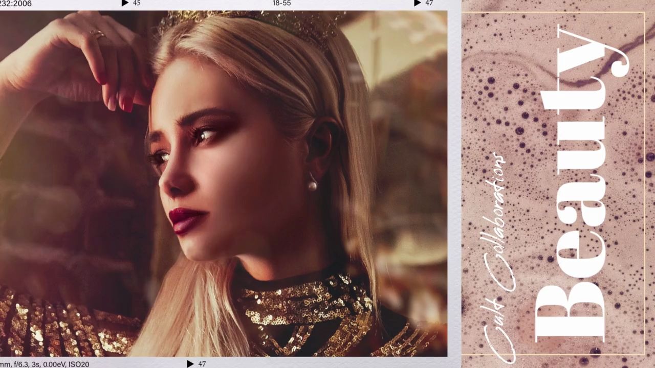 【Pr免费素材】Pr模板 幻灯片 1分钟5秒