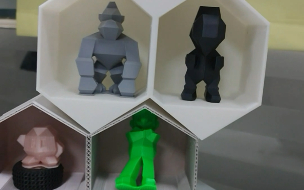 3D复制打印“房子”给模型住