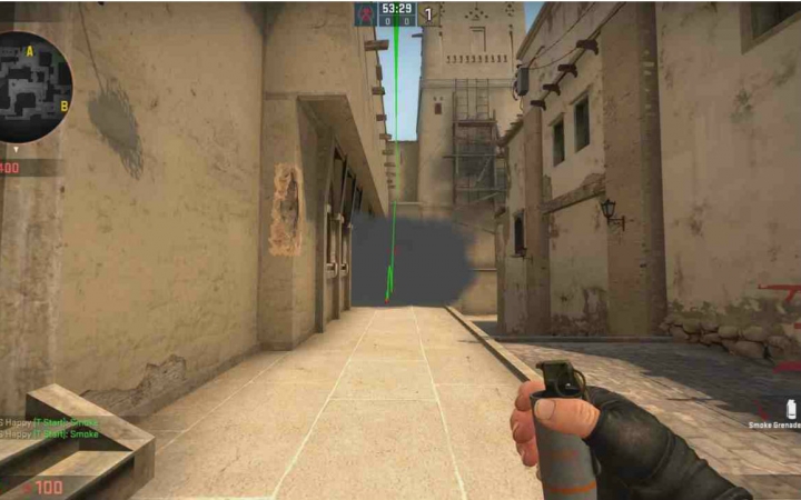 【csgo投掷教学】懒人必备的一键跳扔烟雾弹(bind jump)