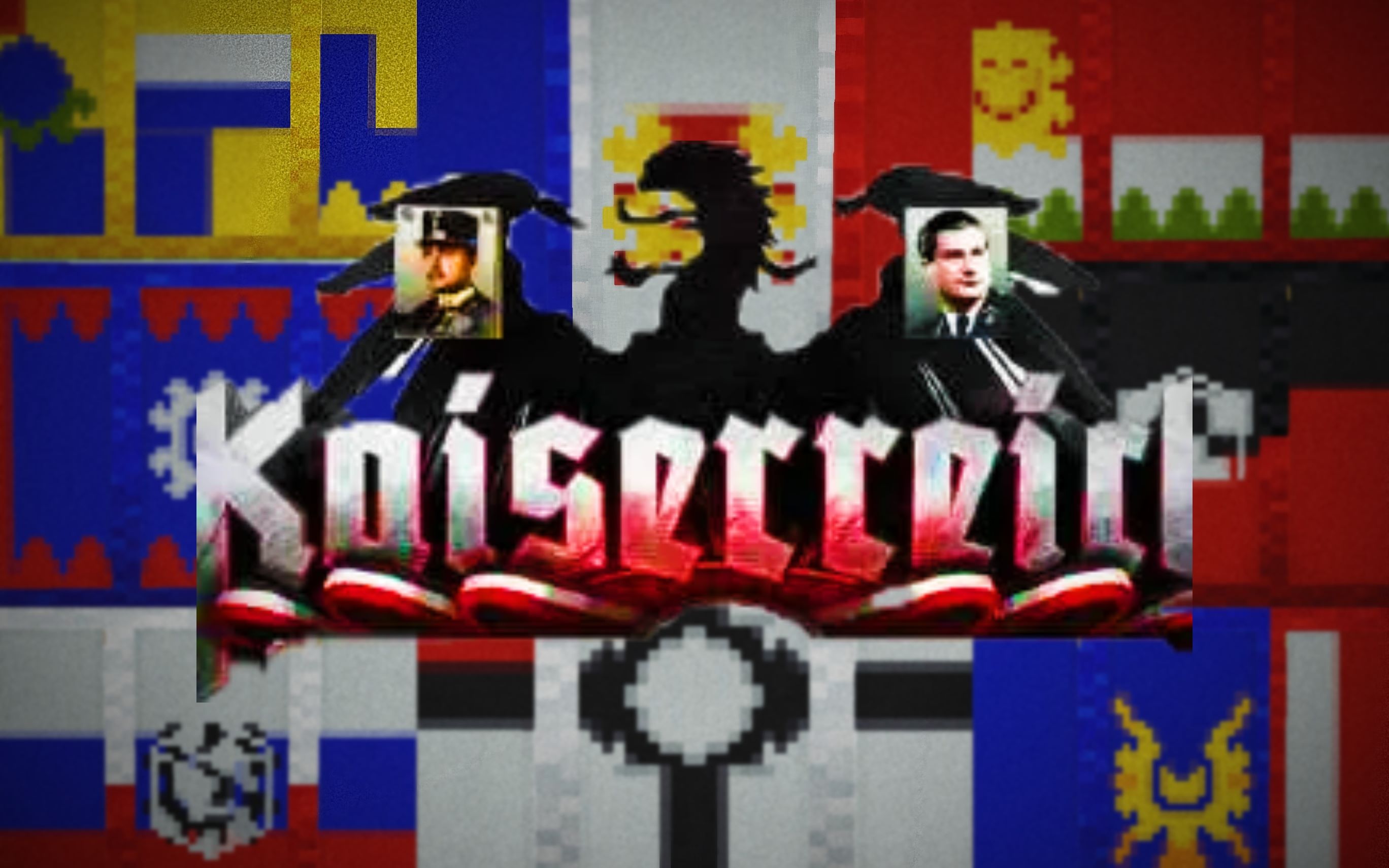 如何在《我的世界》中造一些KR(钢铁雄心4kaiserreich)的旗帜