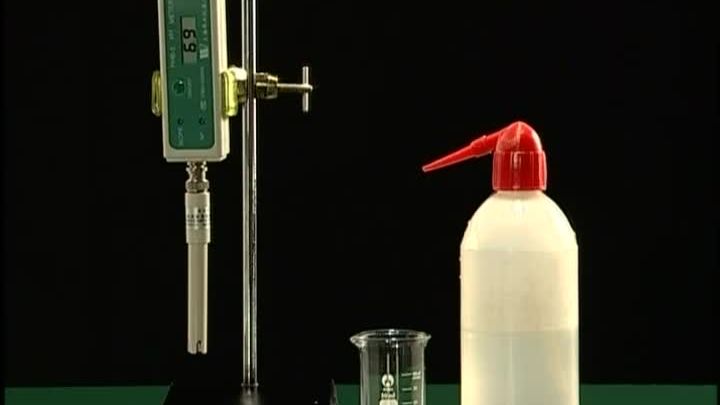 高中化学实验——用PH计测量溶液的PH