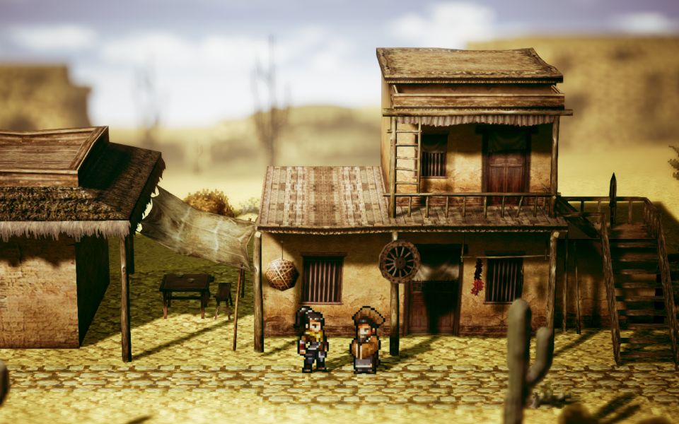 【像素武侠PRG】UE4引擎还原八方旅人的渲染风格