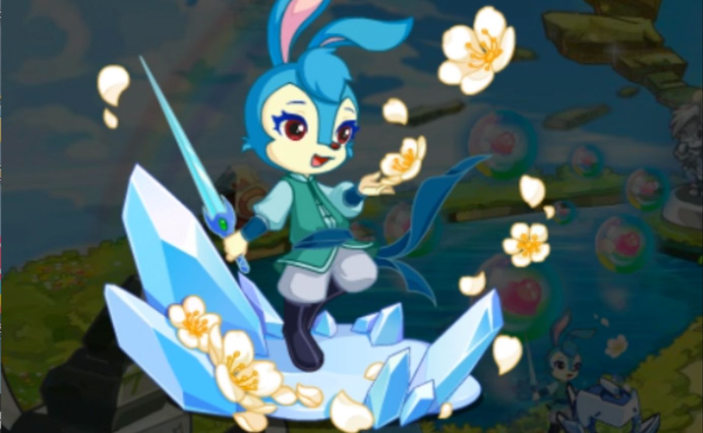 种族值803+血脉+十专属 联动神宠蓝兔即将降临 洛克王国蓝兔技能...