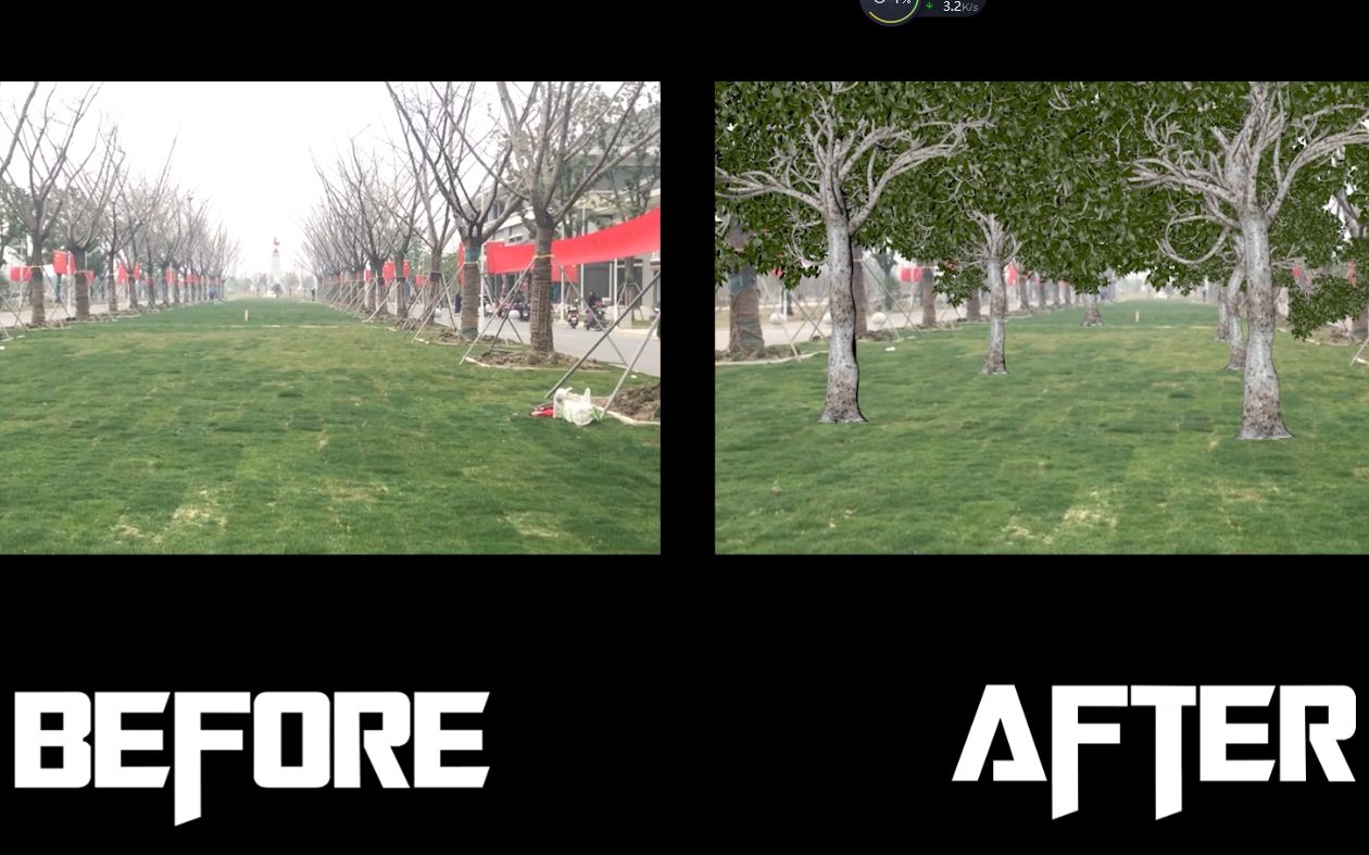 【C4D实景合成】第一次尝试实景合成,没想到还挺简单的