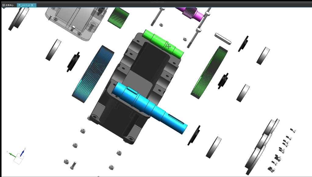 ug装配序列动画,记录一下课程设计