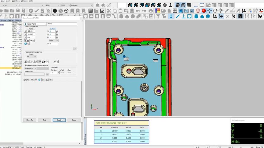 PC-DMIS CAD 脱机编程(模型坐标系转换)