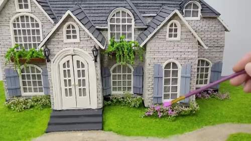 第一集用纸板制作小屋模型