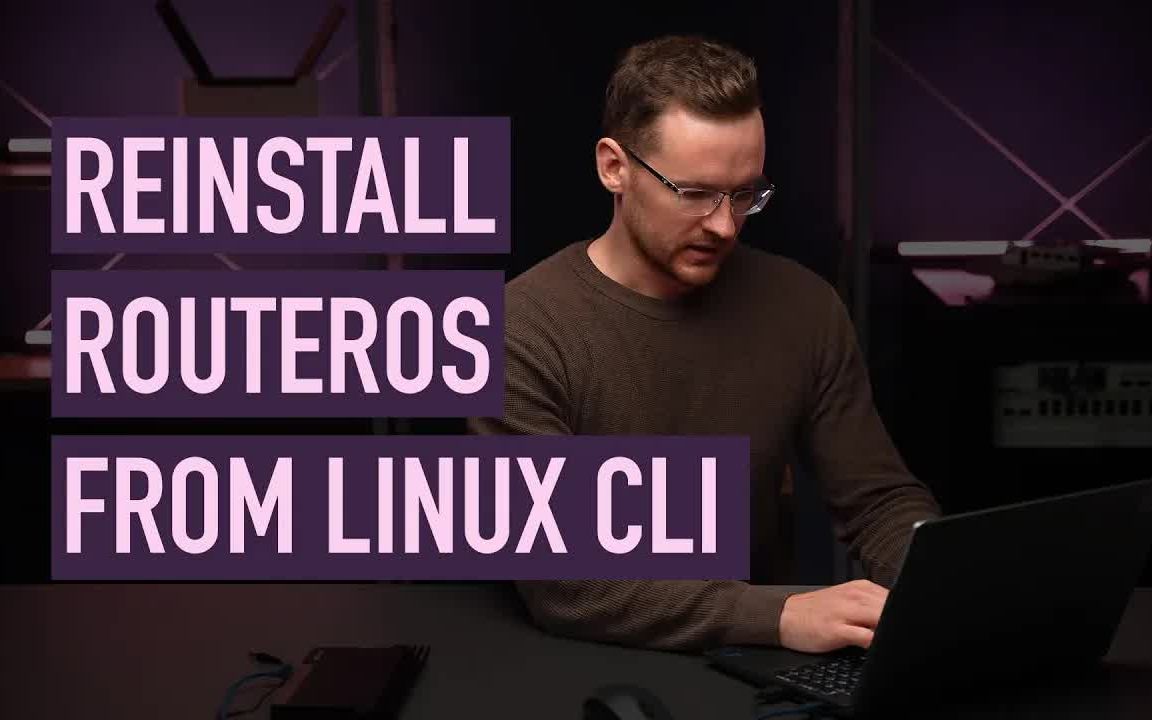 【MikroTik Tips小技巧】从 Linux 命令行重新安装 MikroTik