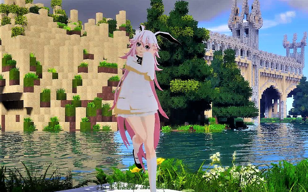 【MC/mmd/60帧】什么你的老婆,到了我的世界里面就是我的!八重樱 チ...