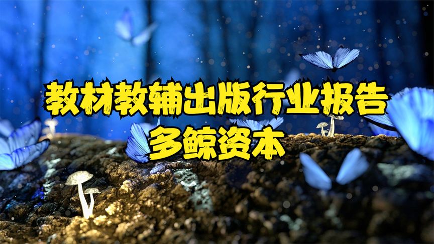 教材教辅出版行业报告-多鲸资本