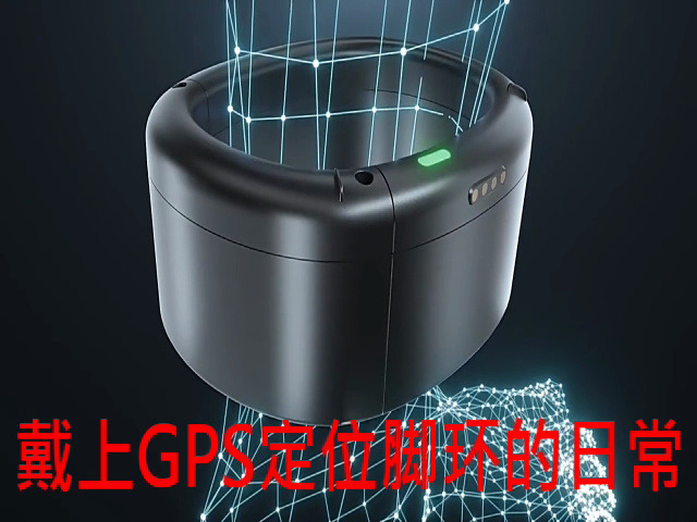戴上GPS定位 DDX14 脚环的日常