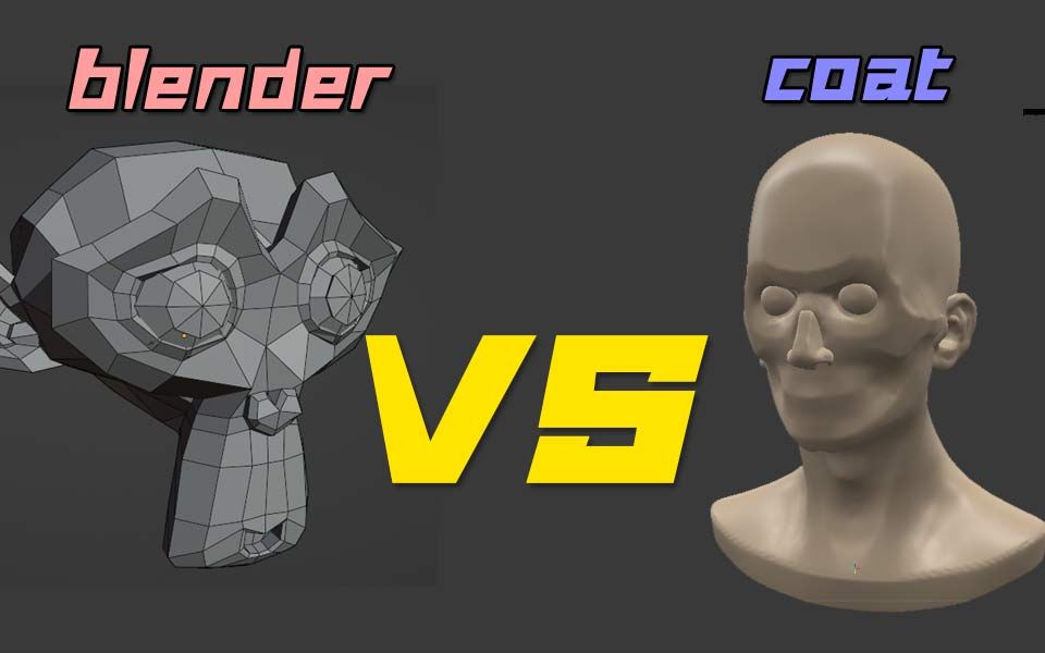 为什么多边形建模过时了_blender vs 3dcoat