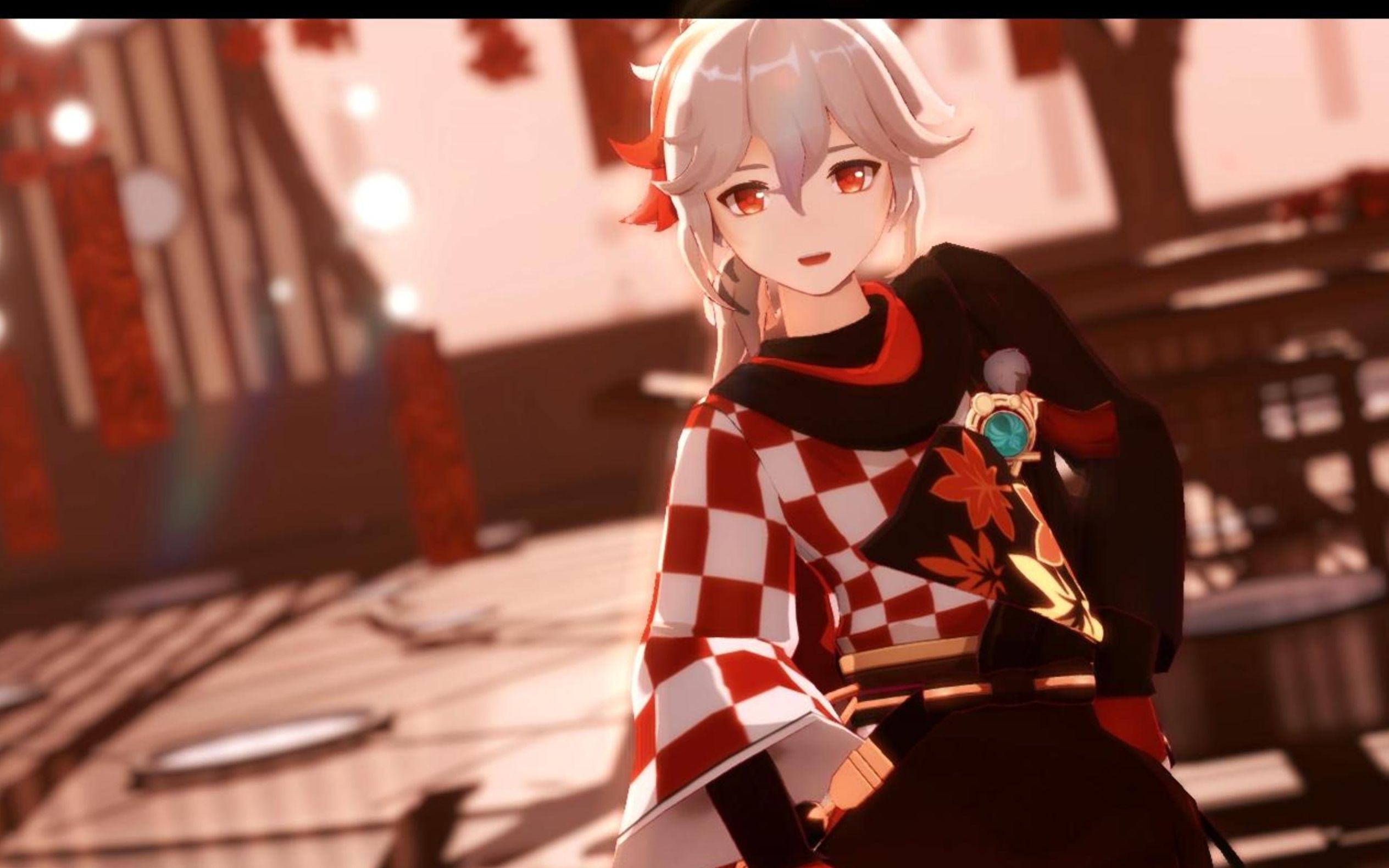 【原神MMD/枫原万叶】红昭愿