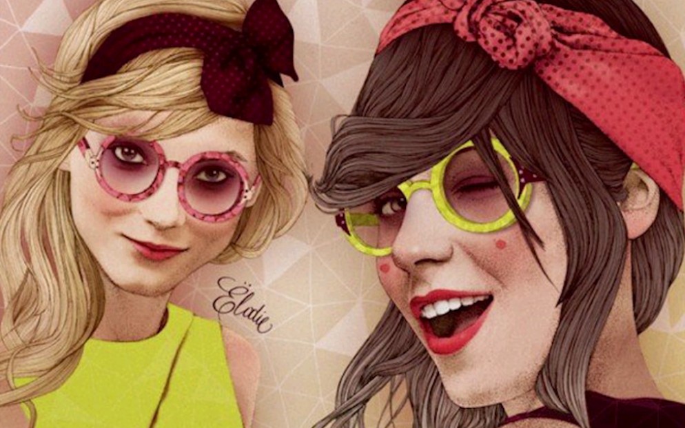 法国插画师Elodie Nadreau,是位杰出的插画设计师,主要创作时尚及...