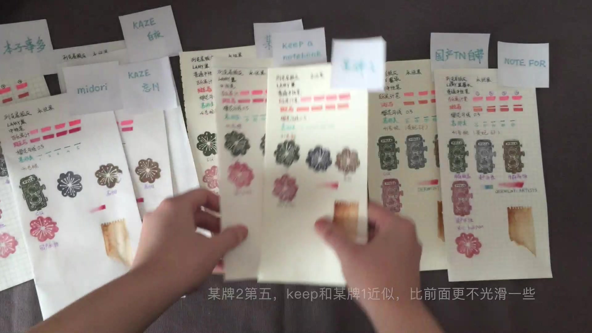 9种tn标准内芯的不科学测评 (请先看简介)