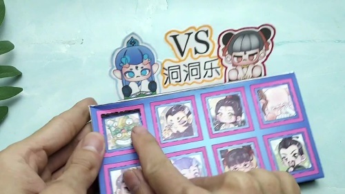 周末做款自制的敖丙洞洞乐,8款拆开变身盲袋太有趣