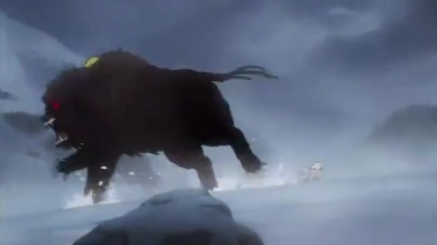 金色鬼獒率领獒王部队大战雪山恶魔!