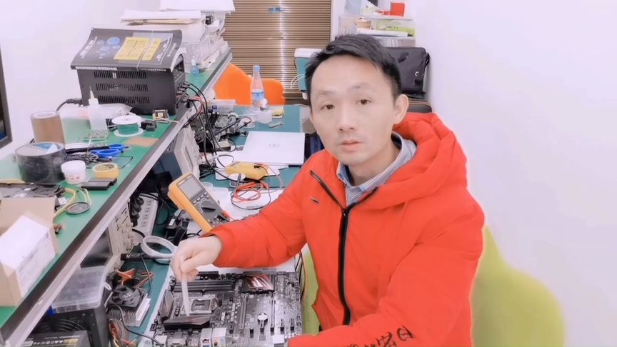 自学维修主板,会使用万用表简单问题都能解决,一学即会!#电脑