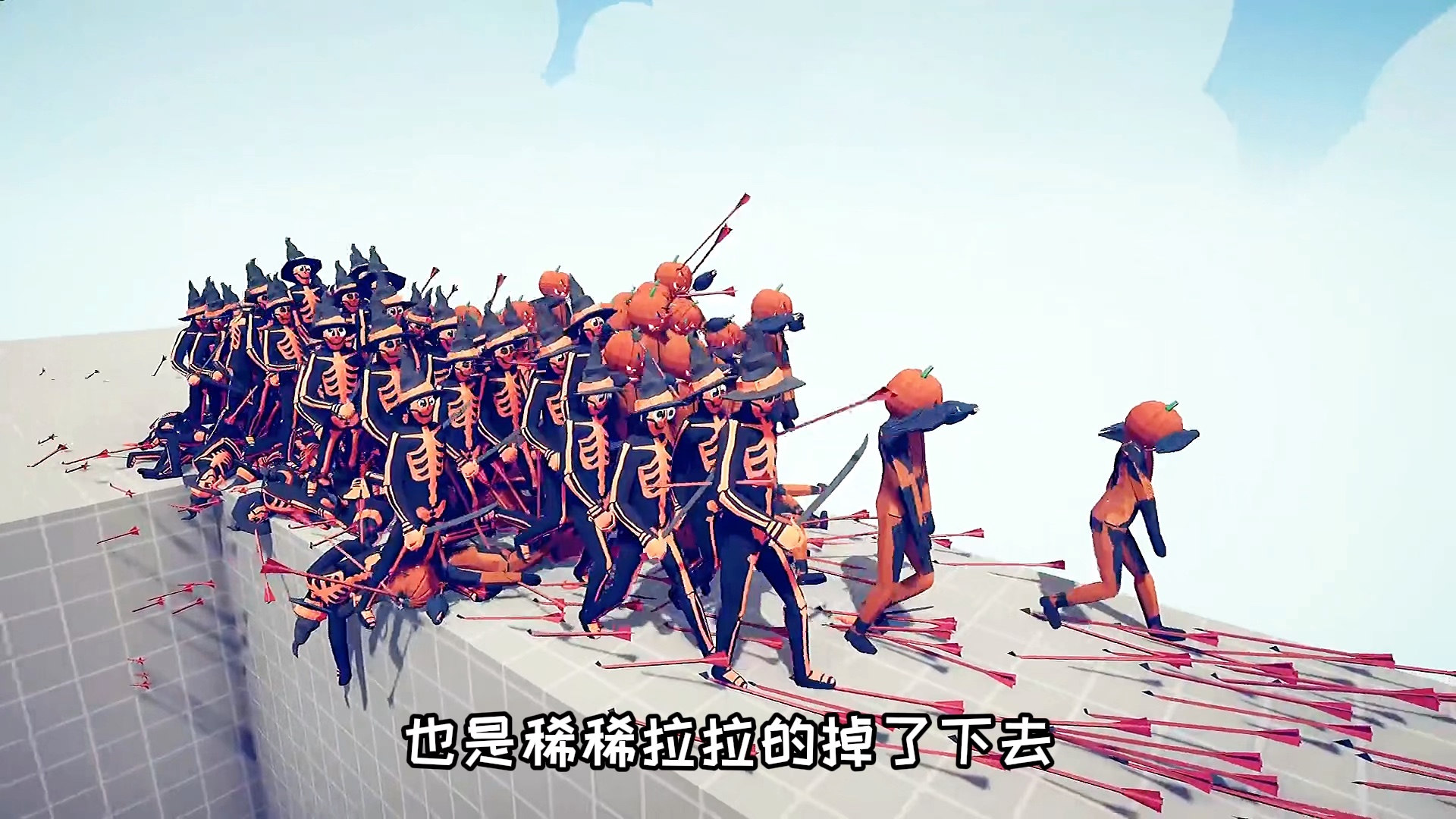 沙雕保卫战24:沙雕村的圣诞节?_哔哩哔哩bilibili_全面战争模拟器_游戏...