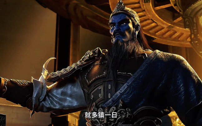 新神榜杨戬:四大天王气氛都到这了,不打不行了,这画面压迫感太强了!