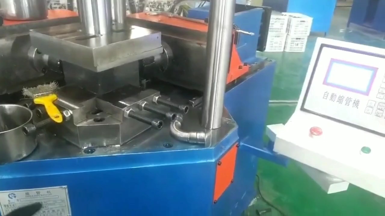 自动弯管自动切管机工作视频